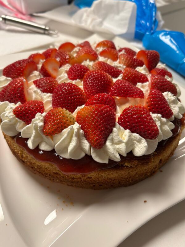 English Victoria Sponge Cake Recipe Home Cooking With Julie Neville